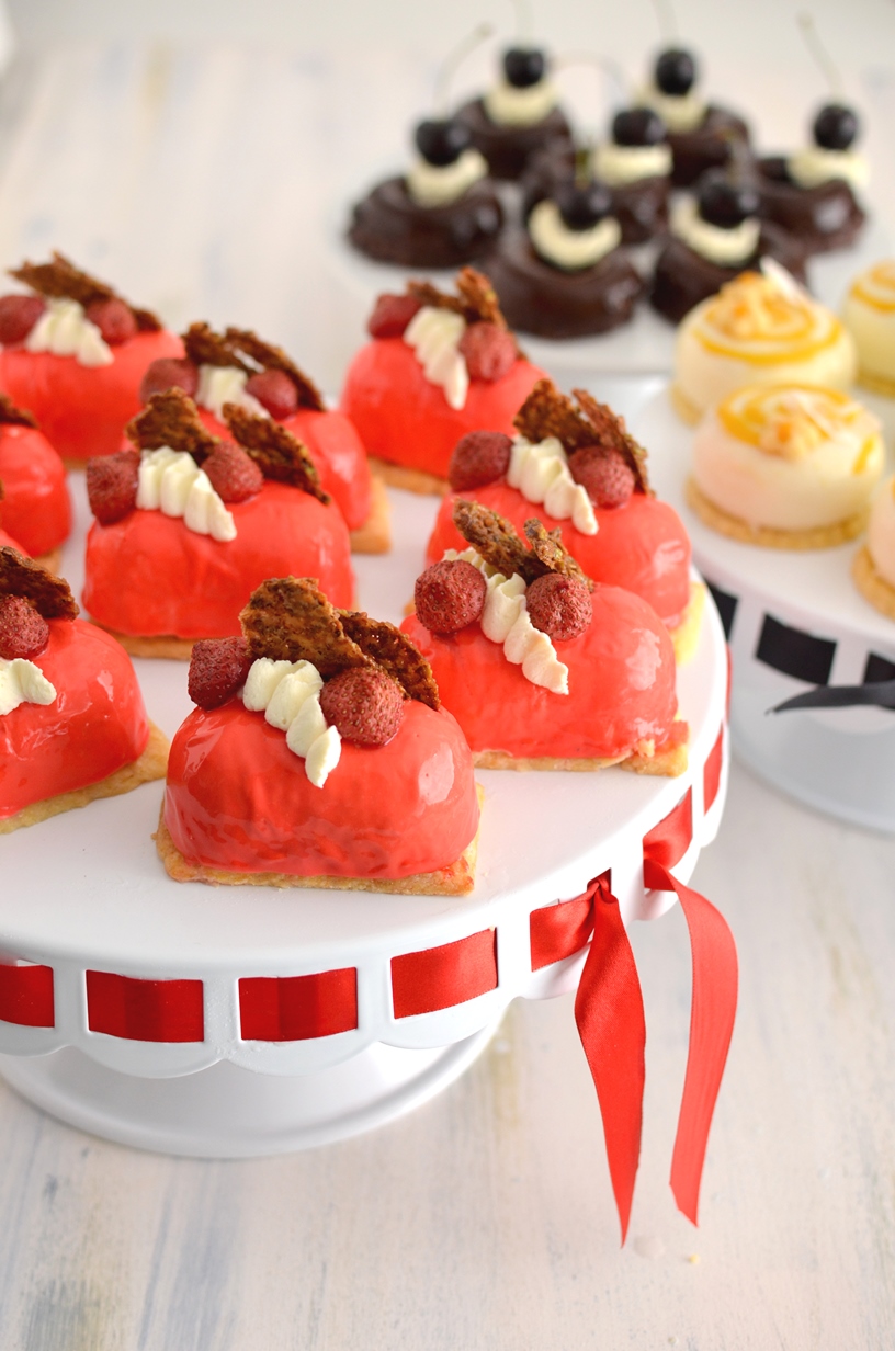 Balsamic Strawberry and Lime Entremets | The Windmill Bakery